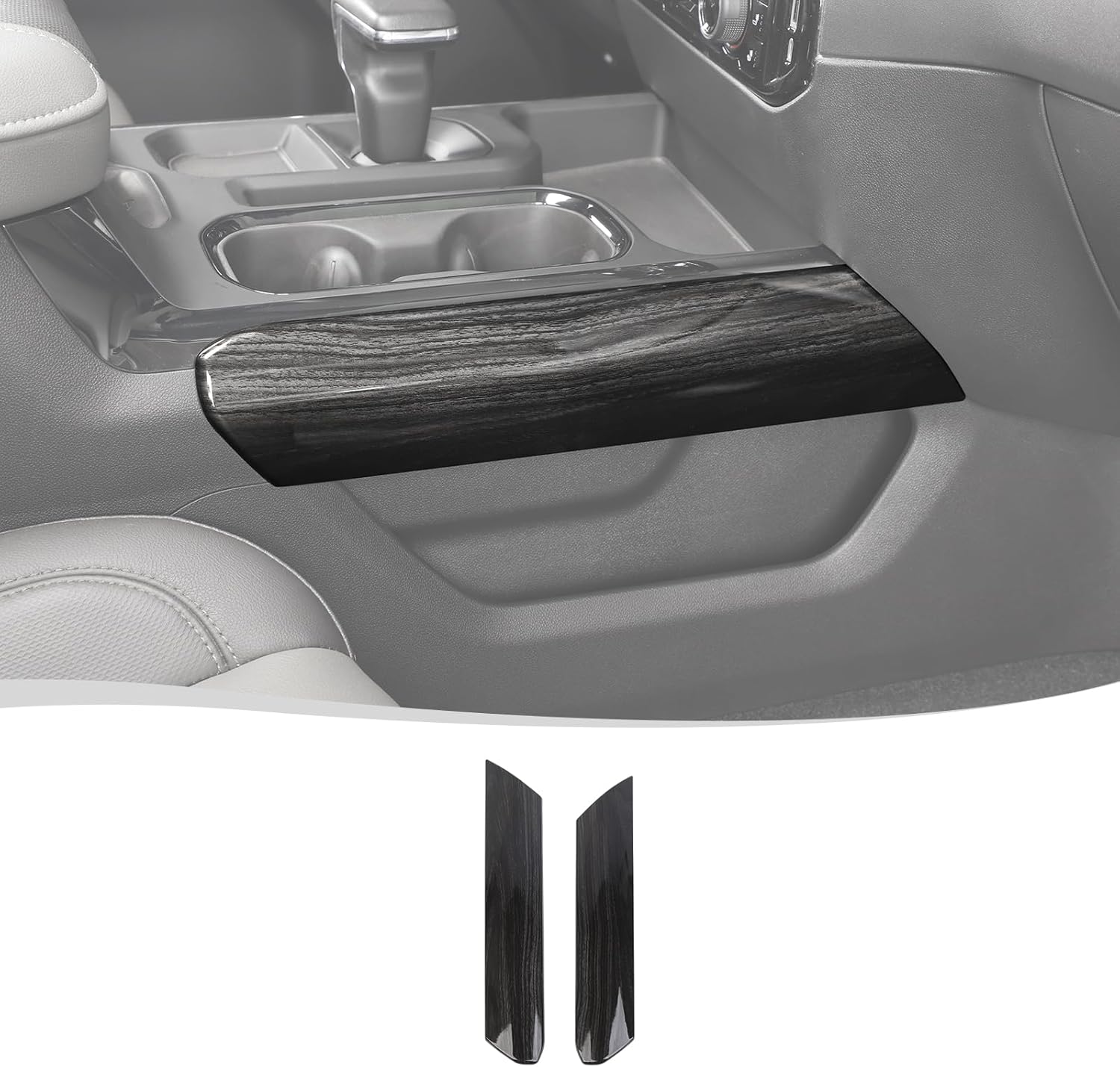 Voodonala for Chevy Silverado 2022+ Center Console Gear Box Side Panel ...