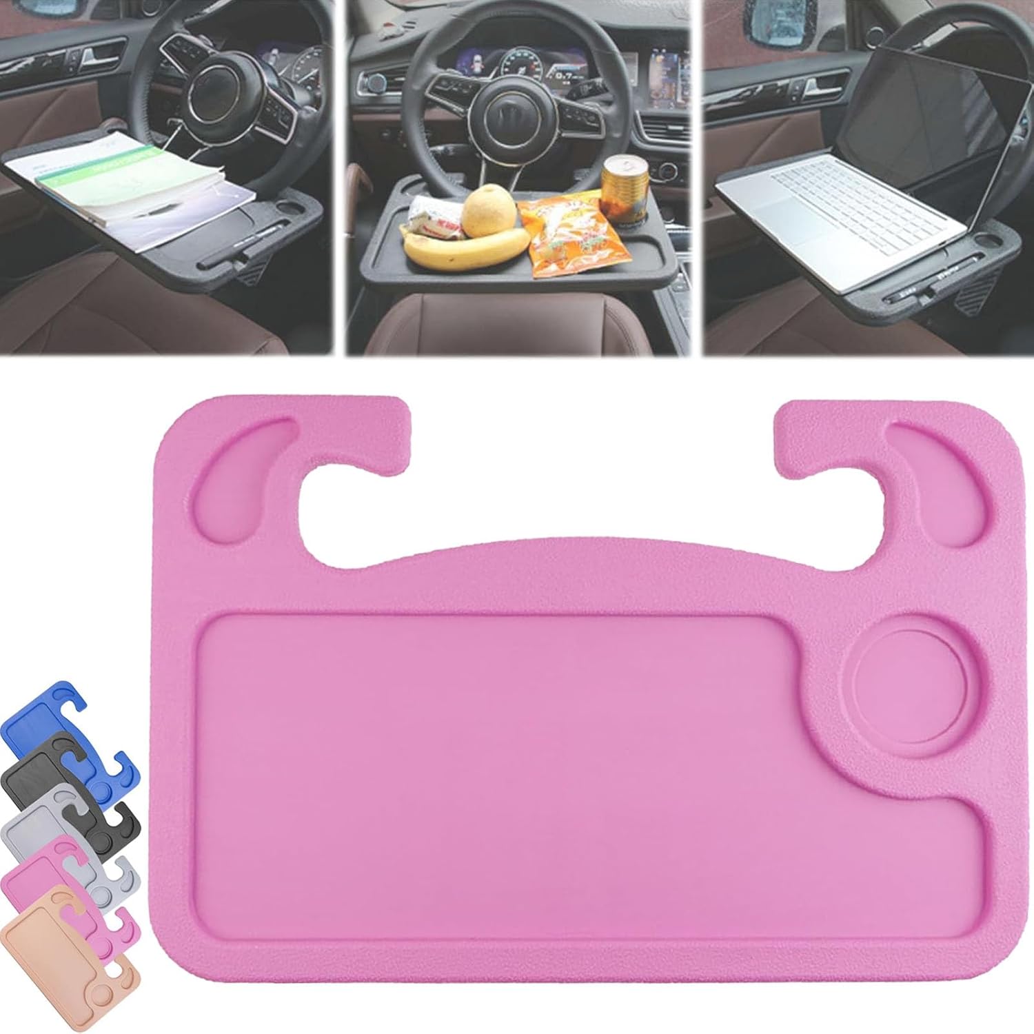 Amazon.com: Turbo Track Tray, Turbotrack Tray, Car Steering Wheel Tray ...