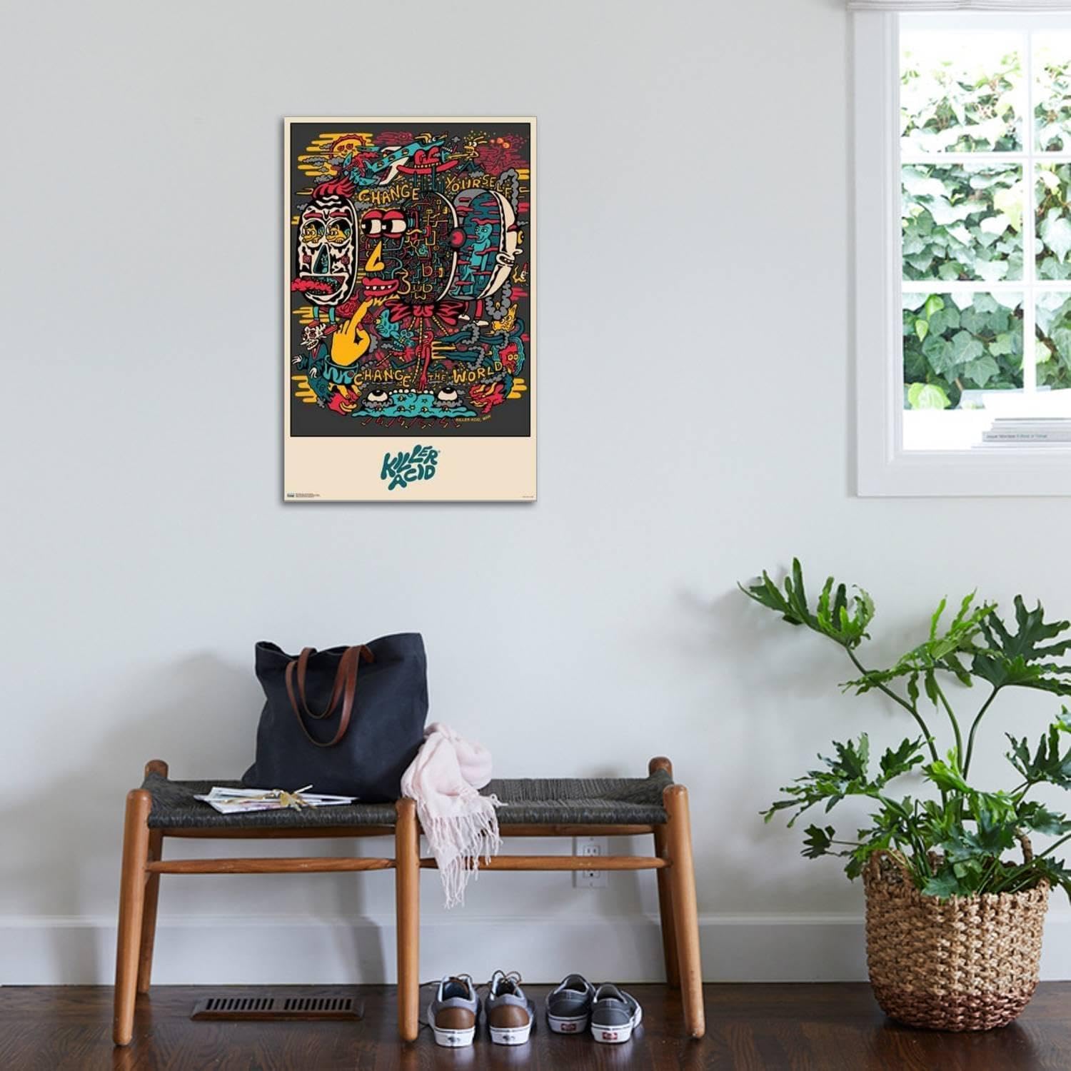 Trends International Killer Acid – Póster de pared con texto en inglés ...