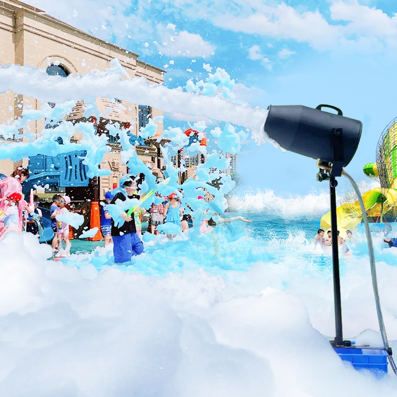 Foam Party Machine Set Up