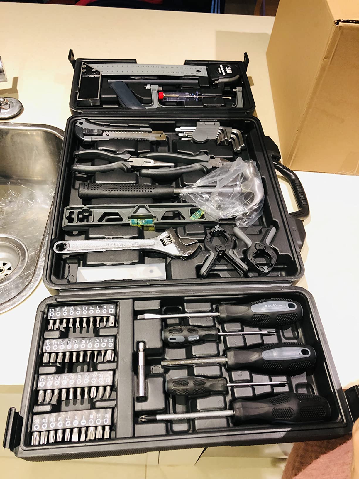 Aerostralia Household Repair Tool Set 79pcs Multi-functional Precision ...