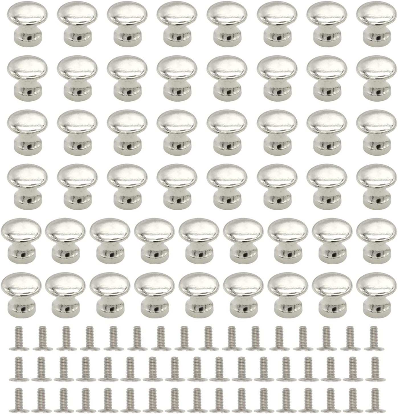 Amazon.com: 24PCS Drawer Knob Base for DIY Crystal Epoxy Resin, Drawer ...