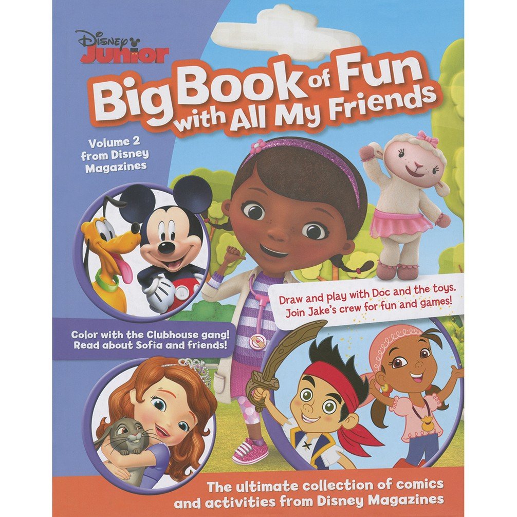 Disney Junior Big Book of Fun: Parragon Books: 9781472371317: Amazon ...