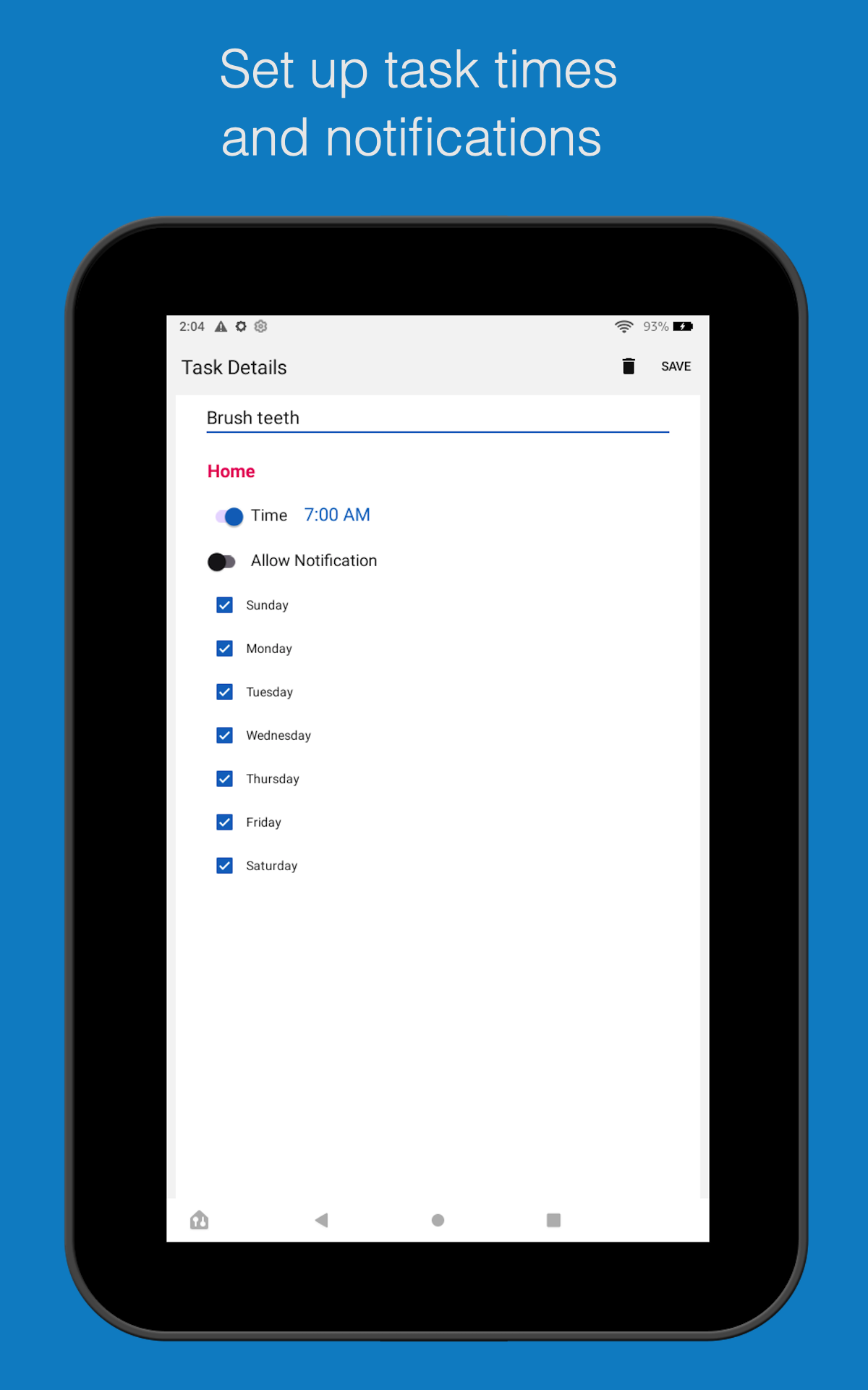 Daily Task Tracker - App on Amazon Appstore