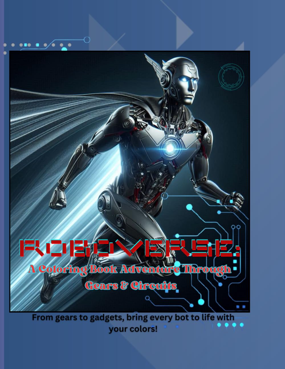 Amazon.com: RoboVerse: A Coloring Book Adventure Through Gears ...