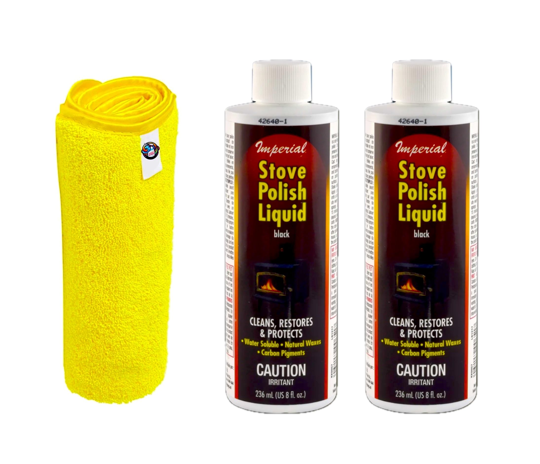 Snapklik.com : Quantum Kleen Micro Fiber Towel + 2-8OZ Imperial Stove ...
