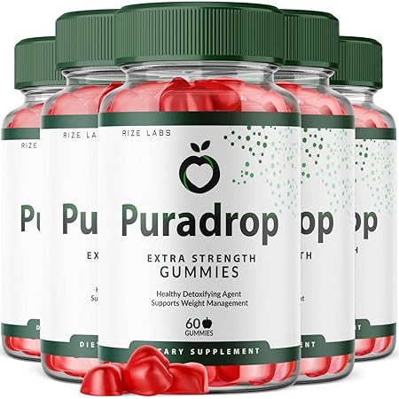 Amazon.com: (5 Pack) Puradrop Gummies - Puradrop Keto ACV Gummies for ...