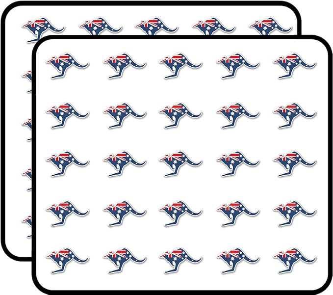 Amazon.com: Australia Kangaroo Sticker for Scrapbooking Waterproof ...