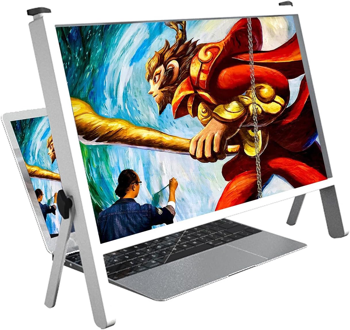 Amazon.com: VARAKA 3X Reading Magnifiers Laptop Screen Magnifier Stand ...