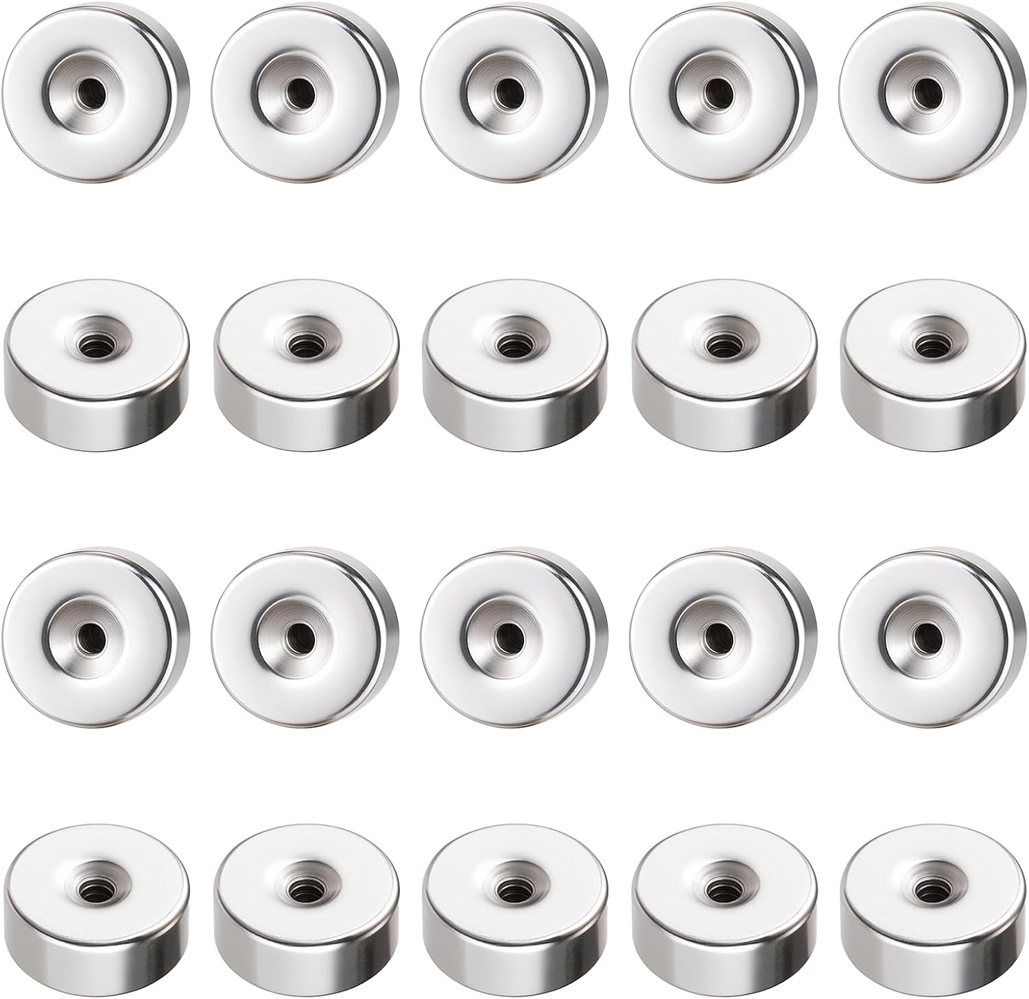 Amazon.com: Yuomeaz 20 Pcs Stainless Steel Earring Backs, 2mm Flat ...