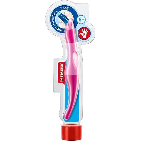 Stabilo Easy Pen Pink Right Handed : Amazon.co.uk: Stationery & Office ...