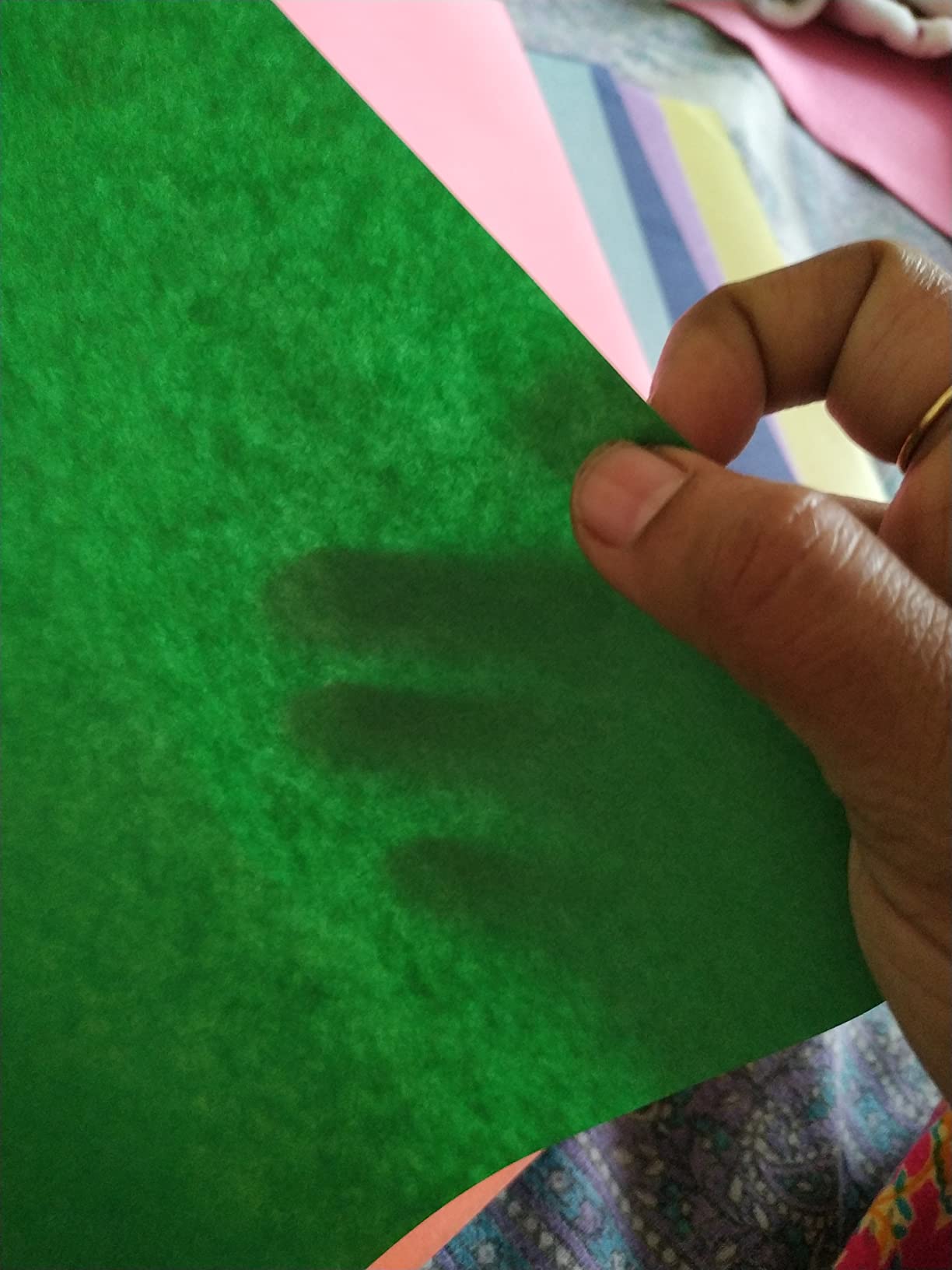 SNOW CRAFTS A4 Size 100 Sheets Double Sided Colored Pack For art ...