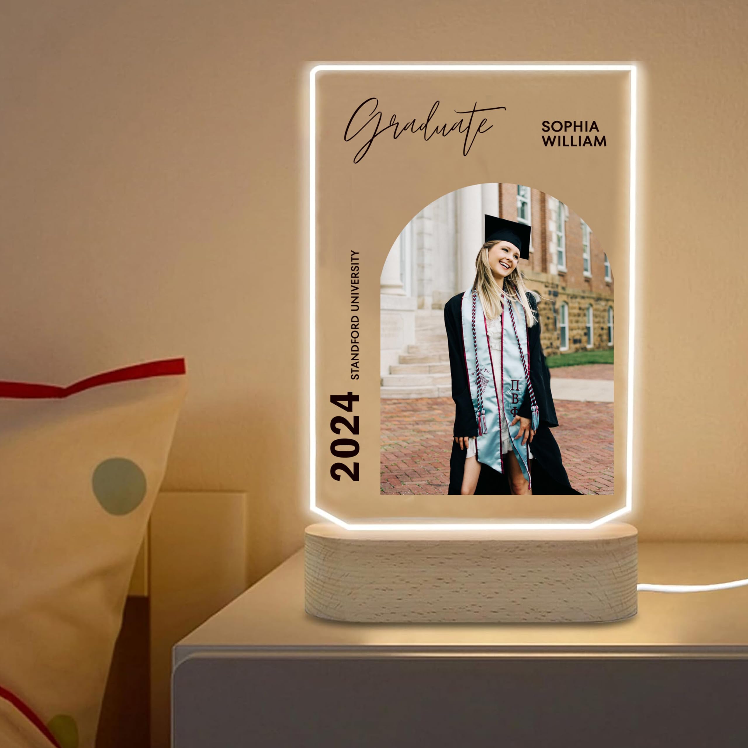Amazon.com: Graduation Plaque Gift, Acrylic Plaque Custom, Personalised ...