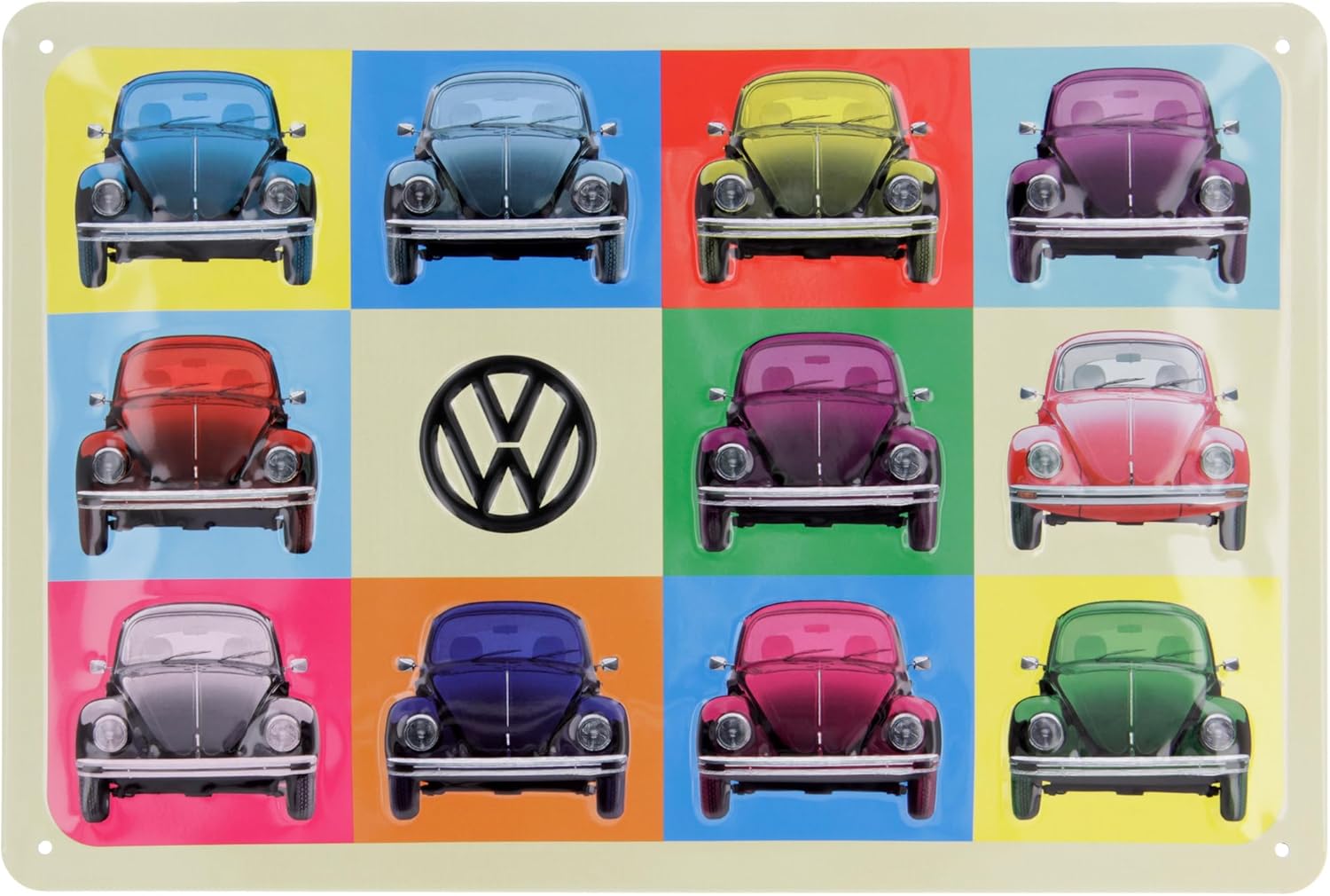 Amazon.com: BRISA VW Collection - Volkswagen Retro Tin Sign Vintage ...