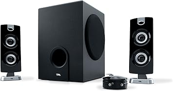 Amazon.com: Cyber Acoustics CA-3602a 62W Desktop Computer Speaker with ...