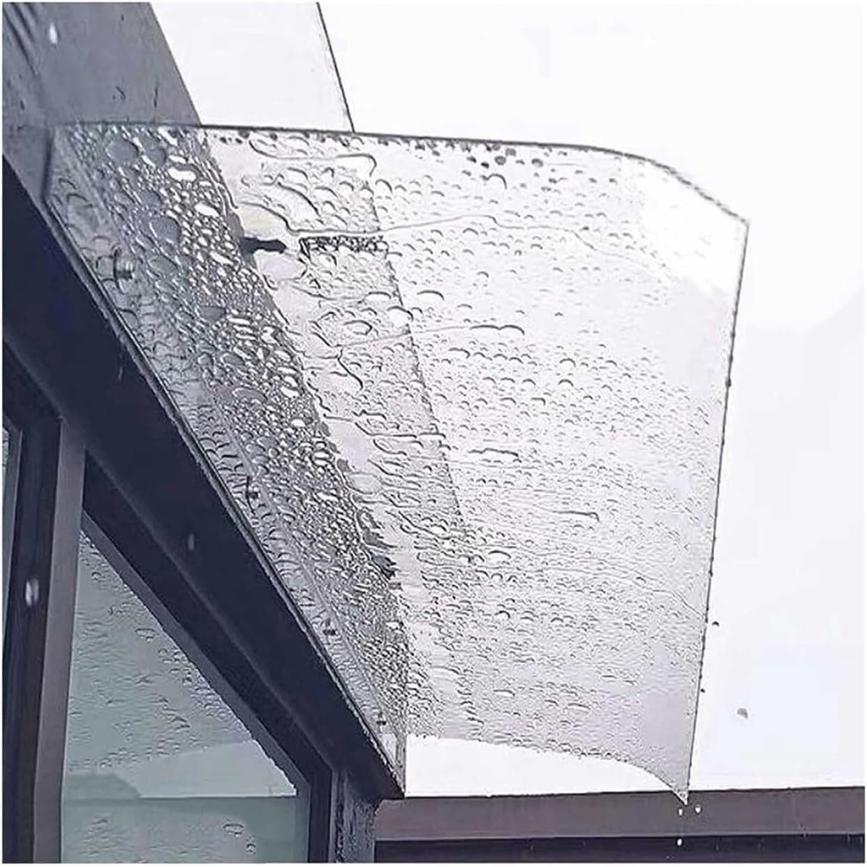 Front Door Canopy,Window Awning,Roof Transparent Invisible Door Canopy ...