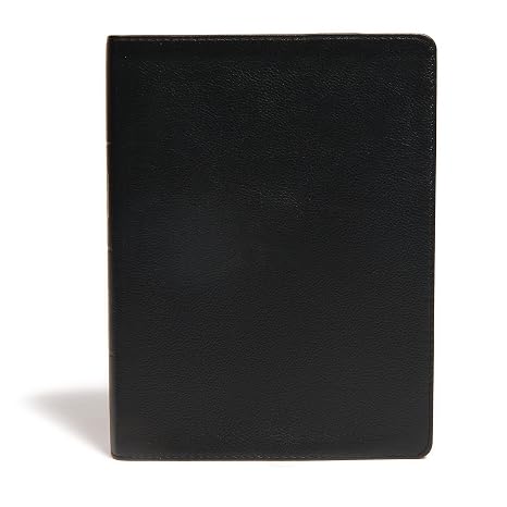CSB Life Essentials Interactive Study Bible, Black Genuine Leather ...