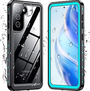 Amazon.com: Temdan for Samsung Galaxy S21 Case Waterproof with Built-in Screen Protector 360 ...