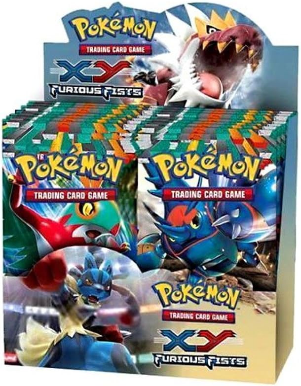 Pokemon Furious Fists (XY3) Booster BOX [36 Packs]