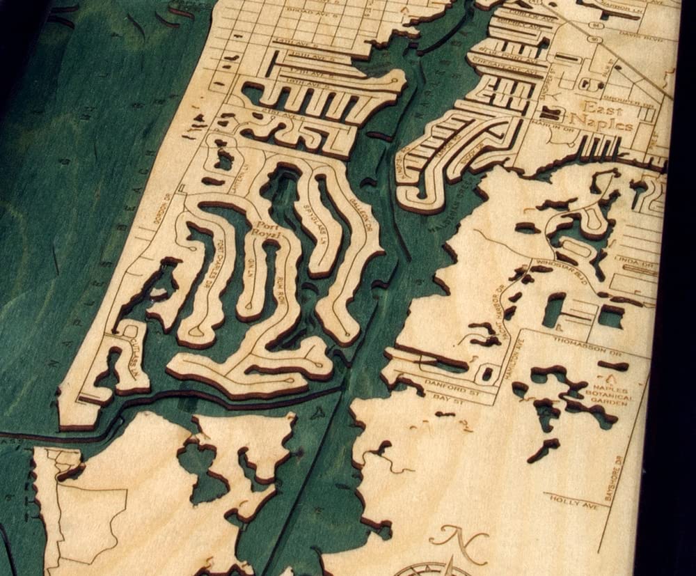 Nautical Map Naples