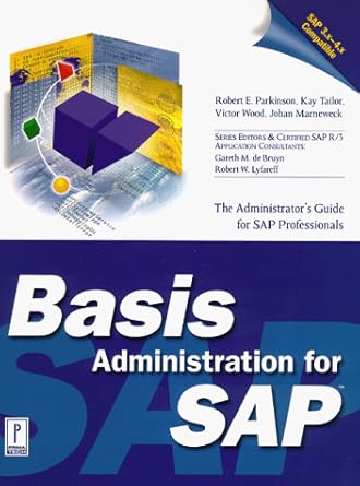 Amazon | Basis Administration for Sap | Parkinson, Robert E. | Software ...