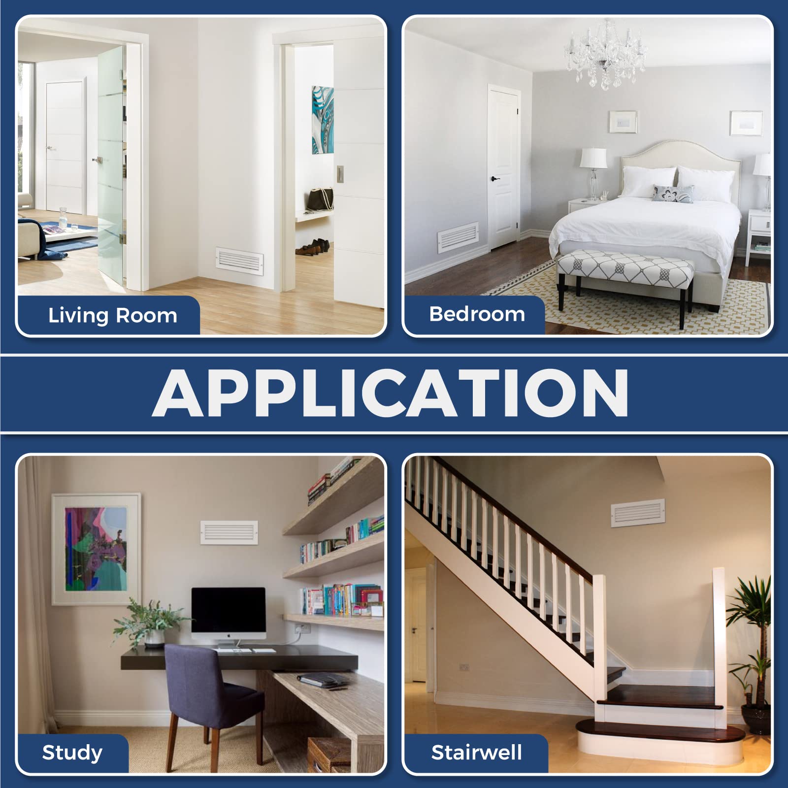 Suprocky Wall Return Air Pathway with Eco-Friendly PP Filter and ...