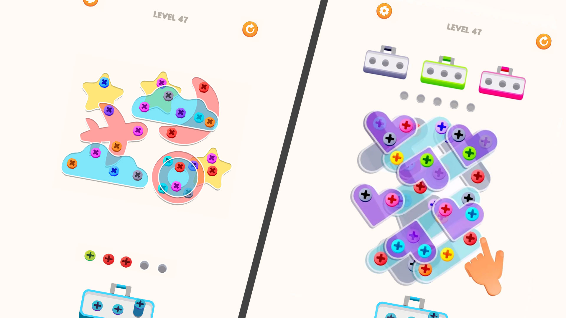 Screw Sort 3D Master: Nuts and Bolts Screwdom Puzzle - App on Amazon ...
