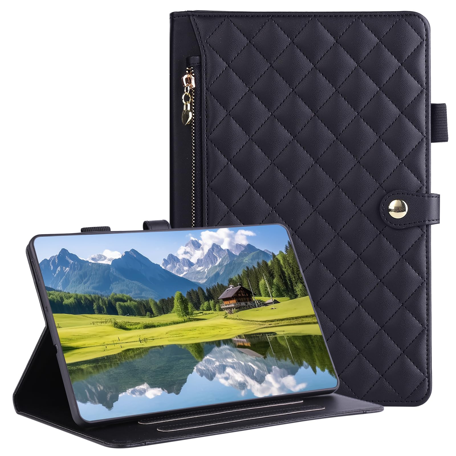 Amazon.co.jp: KW-LINK iPad mini7 ケース iPad mini 7(A17 Pro、2024)ケース iPad mini6 ケース オシャレ チェック柄 刺繍 ...