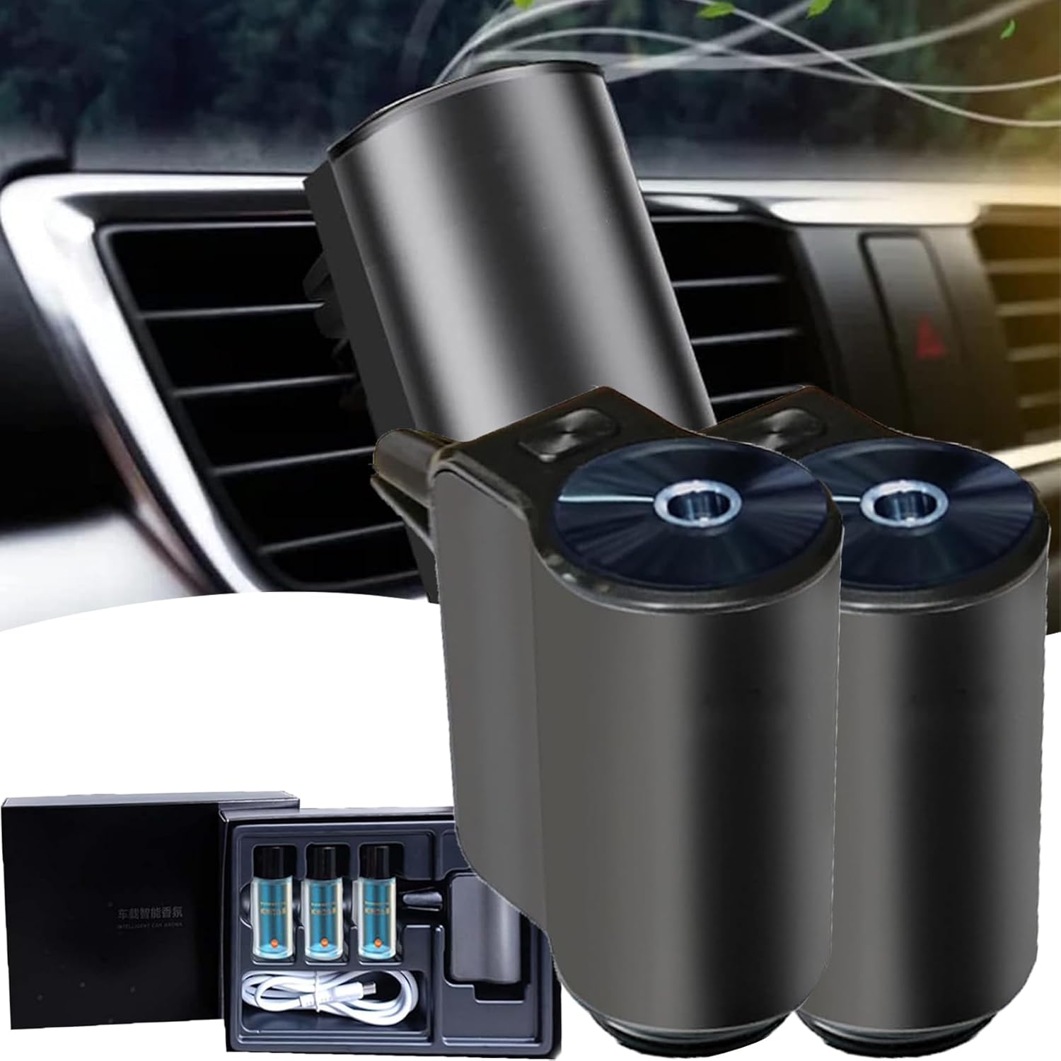 Amazon.com: UIRPK Smart Car Air Freshener Diffuser,Inteligente Car ...