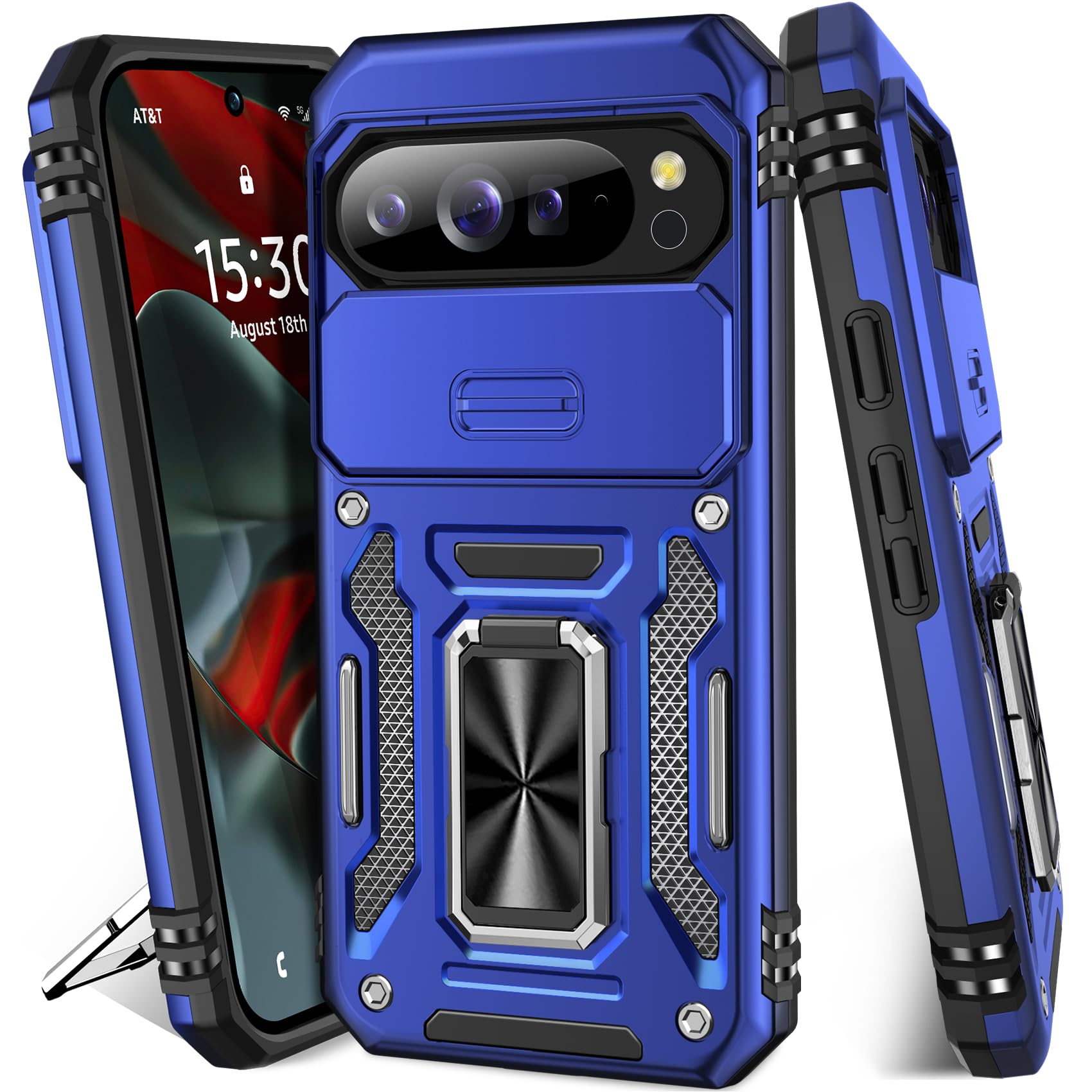 DMDMBATH for Google Pixel 9 Pro XL Case with Slide Camera Cover for ...