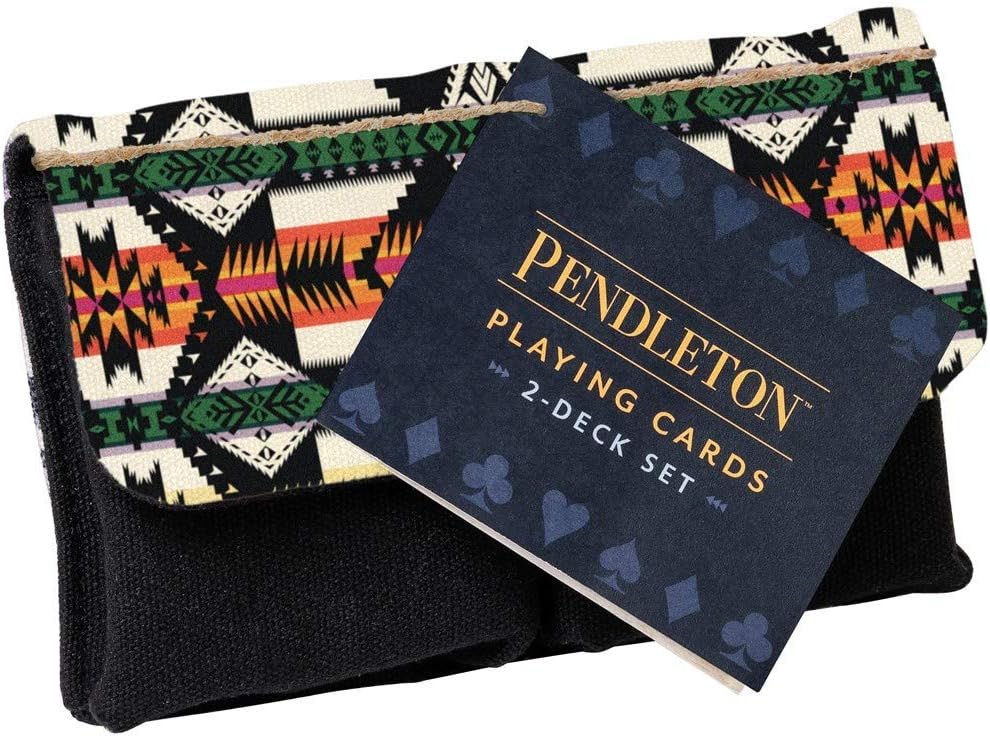 Amazon.com: Chronicle Books Pendleton Playing Cards: 2-Deck Set ...