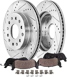 Amazon.com: Detroit Axle - Rear Brake Kit for Toyota 2022-2023 Tundra Lexus LX600, 2023 Sequoia ...