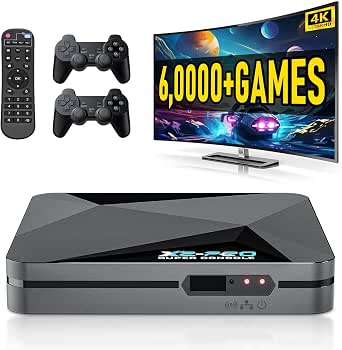 Kinhank Super Console X2 pro with 60000+Games Video Game Console,Retro ...