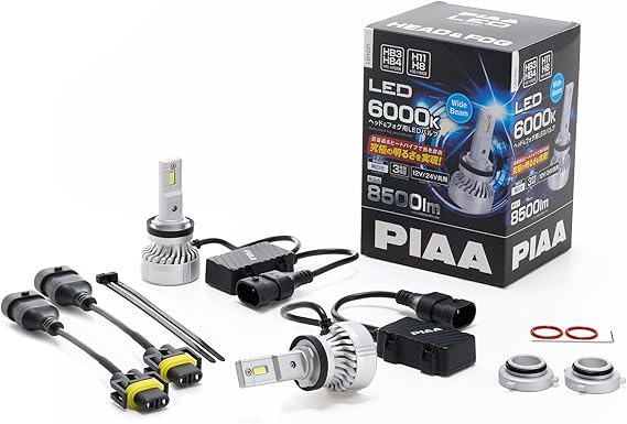 Amazon | PIAA(ピア)/ヘッド&フォグ用LEDバルブ 品番：LEH221 | LEDバルブ | 車＆バイク
