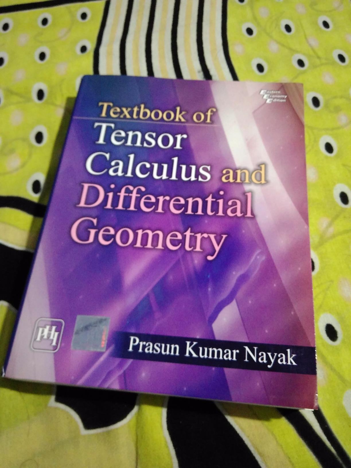 Buy Textbook Of Tensor Calculus And Differential Geometry Book Online ...