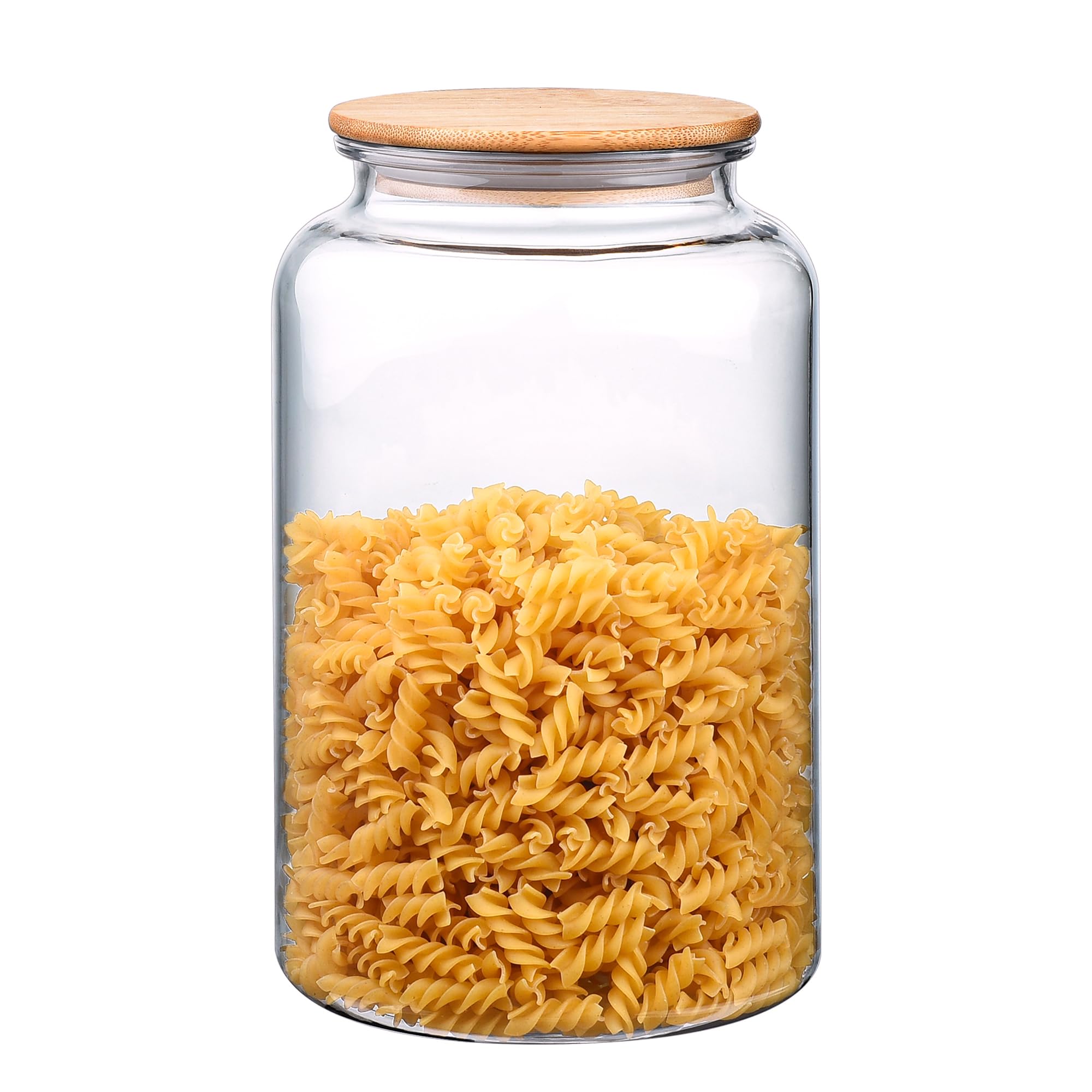 Amazon.com: YUEJUM 100 FL oz Unbreakable Apothecary Jars with Airtight ...