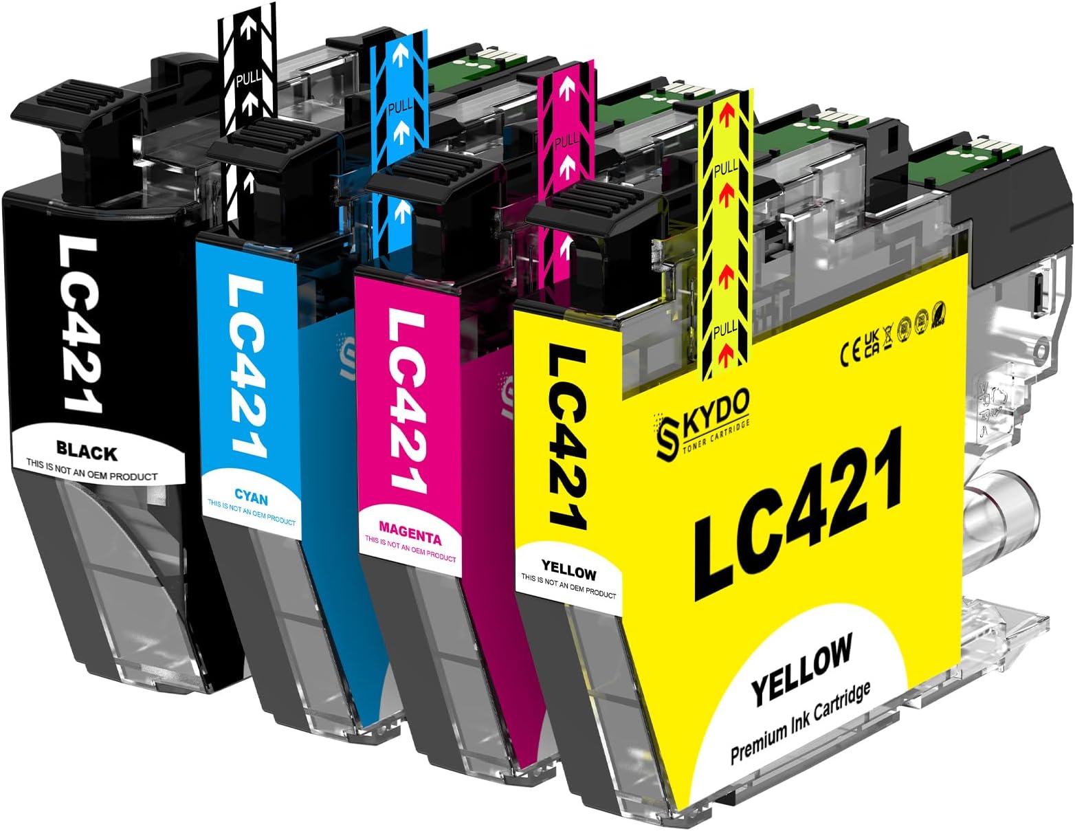 LC421 LC 421 Patronen Kompatibel für Brother LC421 für Brother DCP ...