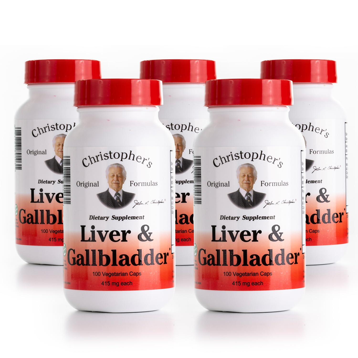Christophers Original Formulas Liver And Gallbladder Formula Capsules Gallbladder Supplements ...