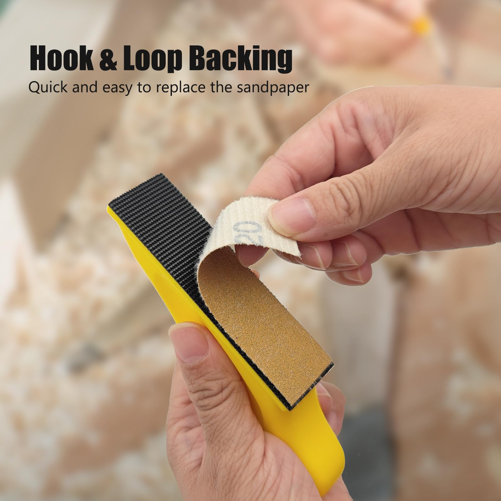 Hand Sander Kit, Assorted Micro Sander Sand Paper 80 150 240 320 400 ...