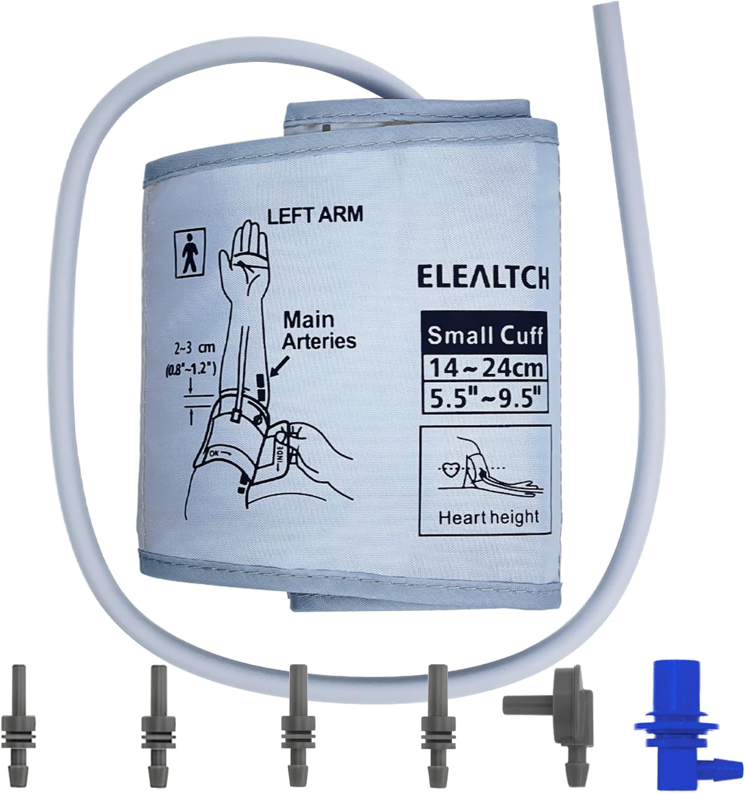 Amazon.com: Child Small Size Cuff Compatible with Omron 5.5”-9.5 ...