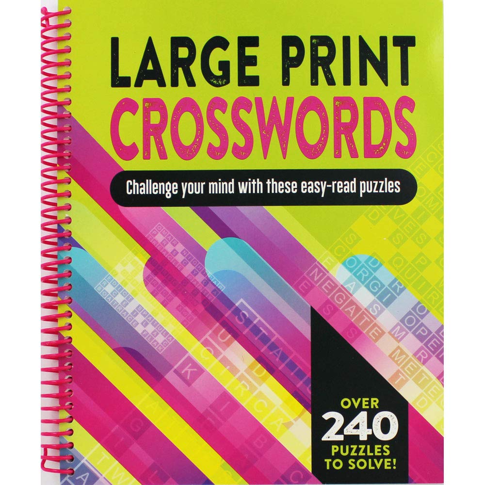Large Print Crosswords (Large Print Puzzles 3): Amazon.co.uk: Igloo ...