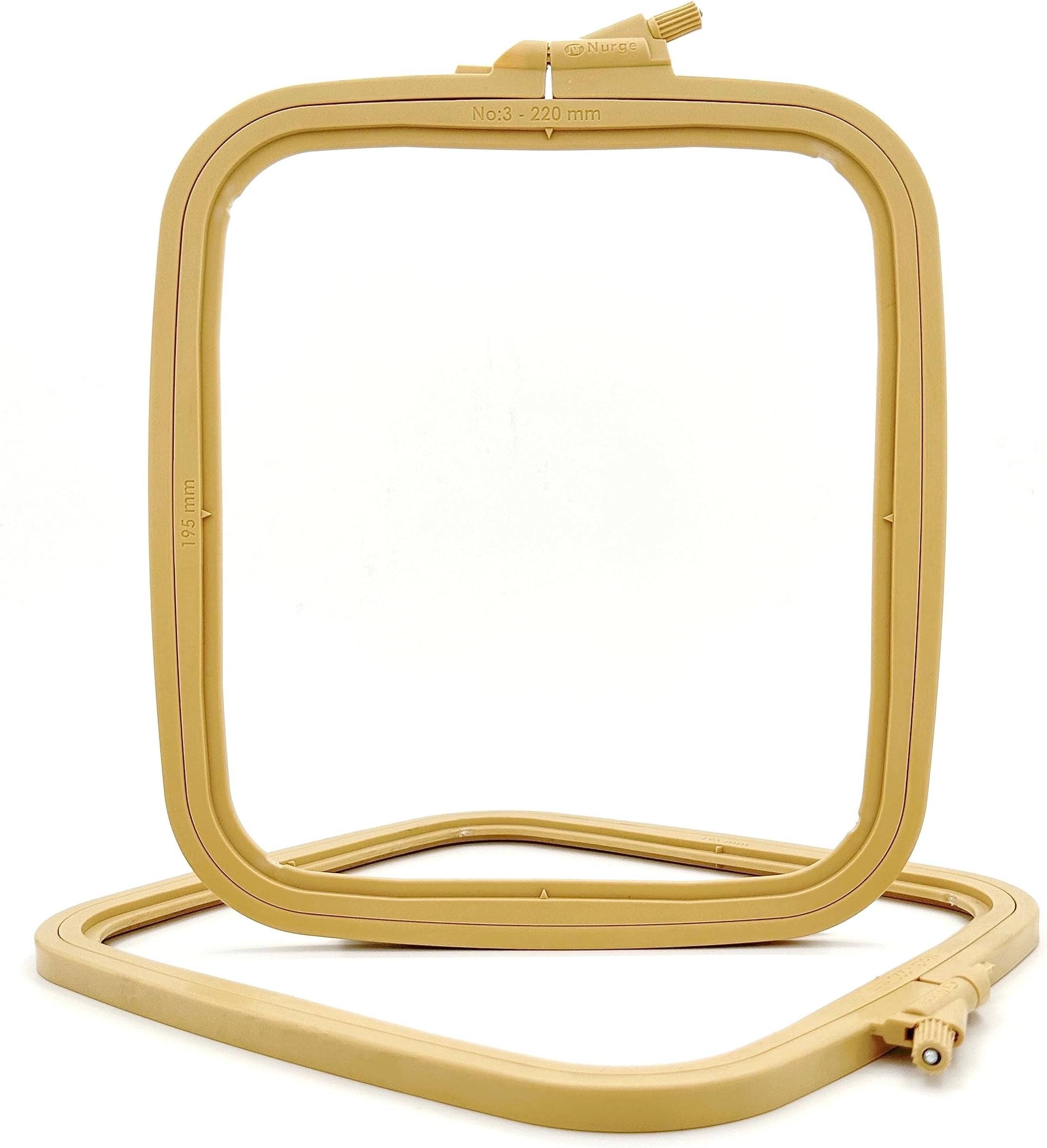 Adjustable Embroidery Hoop Stand, Beech Wooden Cross Stitch Holder ...