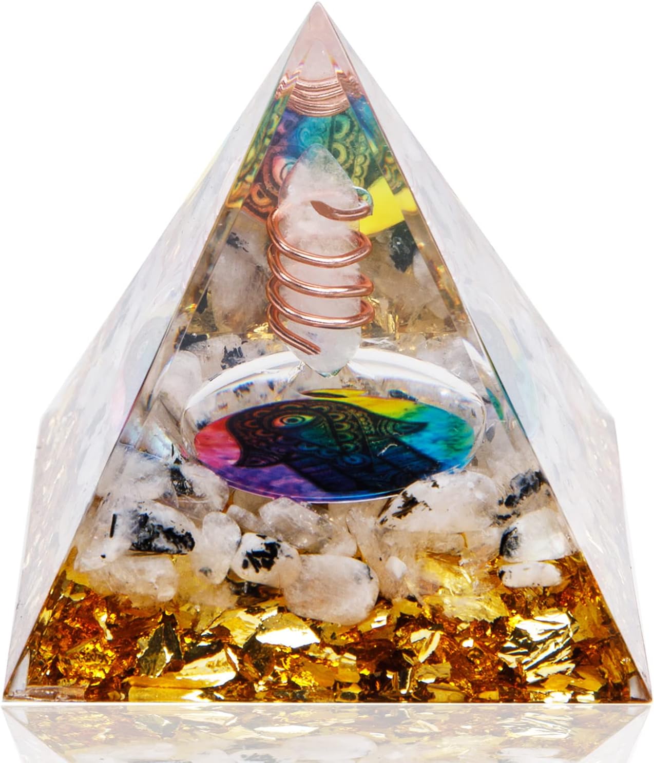 Amazon.com: Orgone Pyramid The Zodiac Pyramid Chakra Energy Healing ...