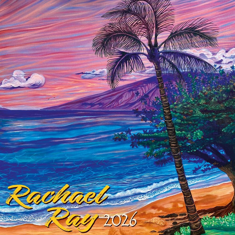 Deluxe Wall Calendar 2026 Experience Aloha - Wall Art of Rachael Ray ...