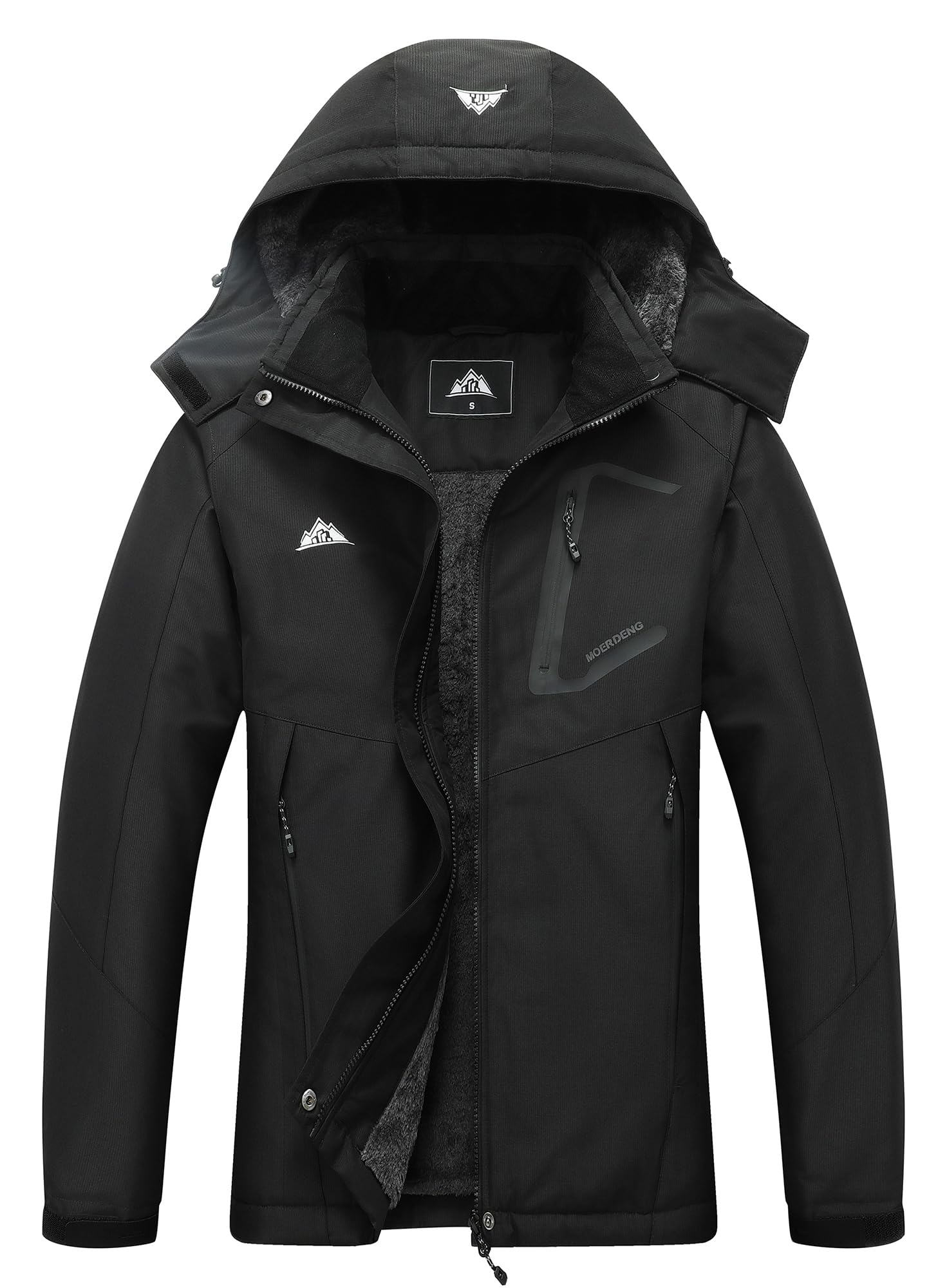 Snapklik.com : Womens Ski Jacket Waterproof Winter Coat Hooded ...