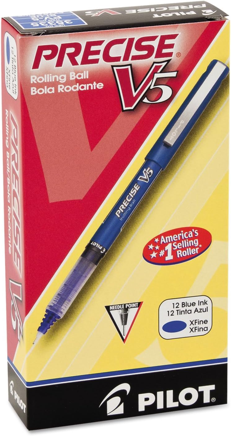 Pilot 35335 Precise V5 – Bolígrafo de punta redonda punta de precisión ...