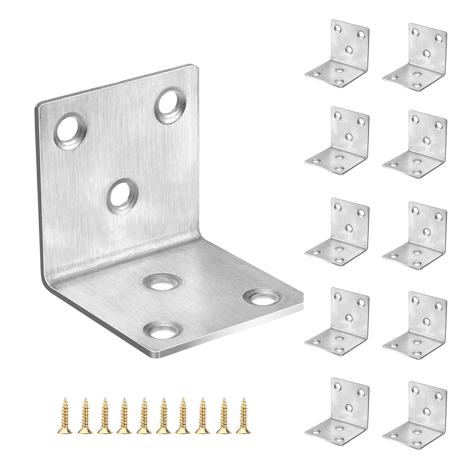 Winkelverbinder Edelstahl Winkel Klammern L Metallwinkel Schwerlast ...