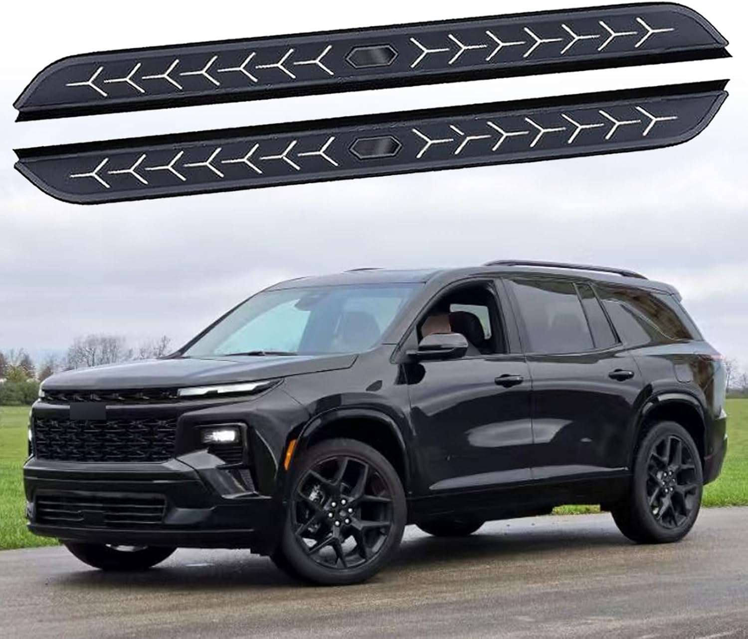 Amazon.com: 2PCS Running Boards Compatible with Chevrolet Traverse 2024 ...