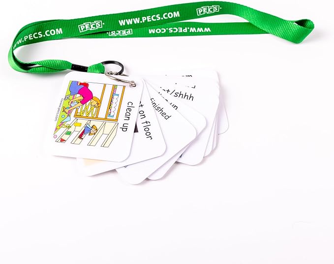 Amazon.com: PECS® Show and Go: Visual Classroom Direction Cards (Green ...