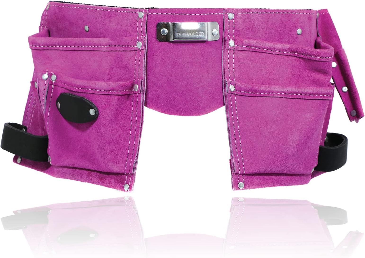 Rolson 68630 Double Leather Tool Pouch : Amazon.co.uk: DIY & Tools